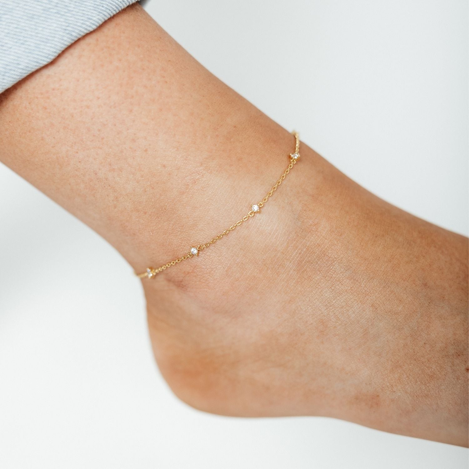 Christina Anklet (Gold) – grace blooms