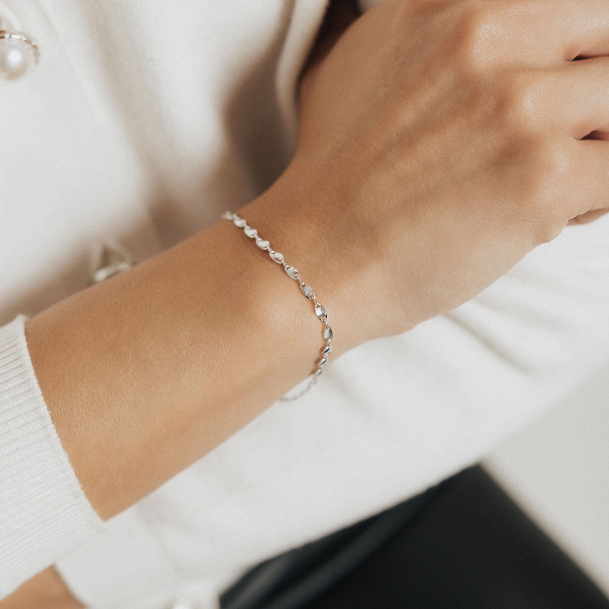 Confetti Bracelet (Silver) – grace blooms